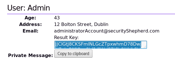OWASP Security Shepherd – Insecure Direct Object Reference – Solution ...