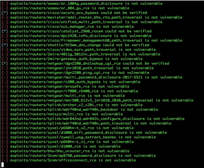 Exploiting Routers With Routersploit – Linux Security Blog